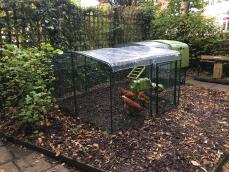 Clear Cover with Gutter Edge for Walk in Run – 2m | Omlet