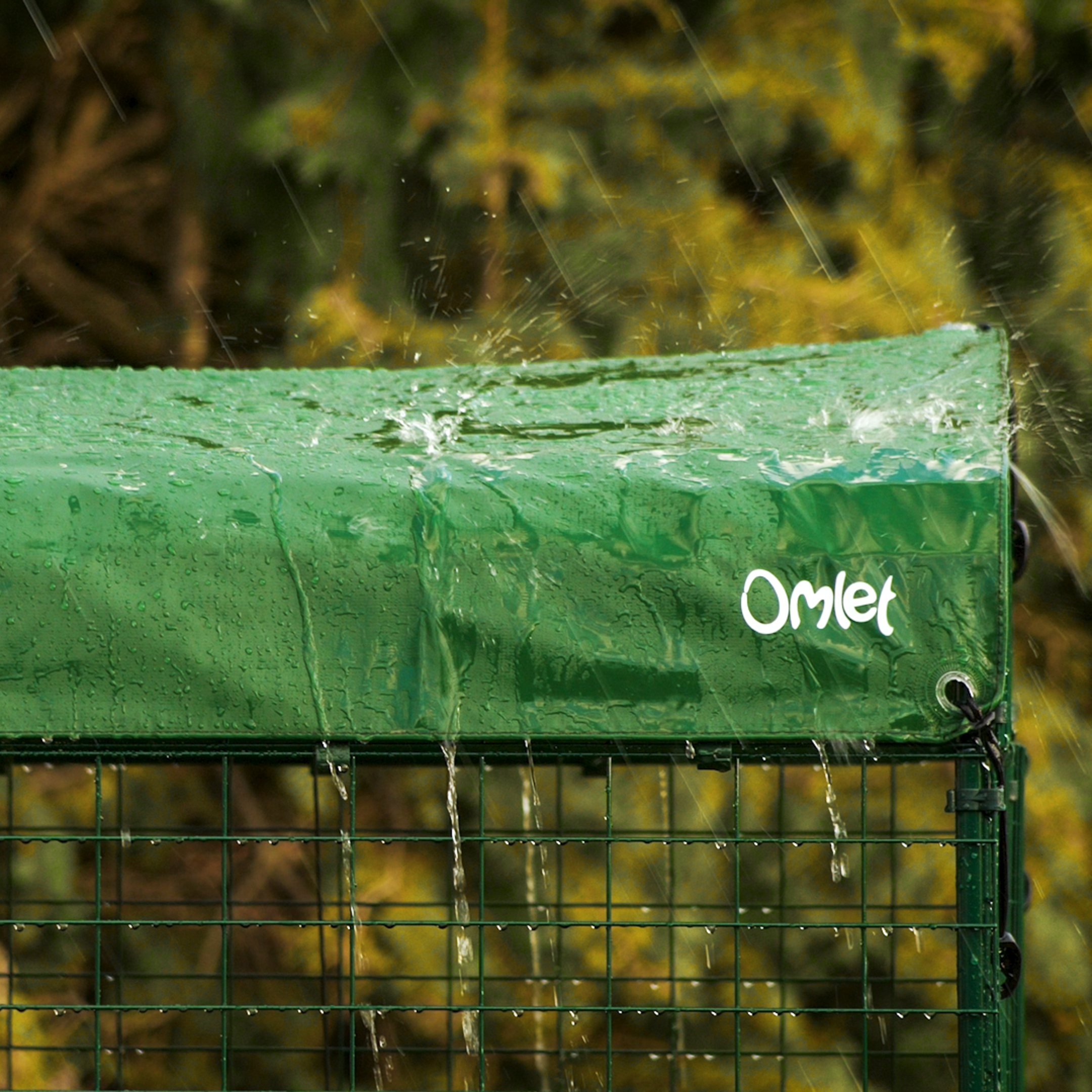 Heavy Duty Catio Cat Run Run Cover - 2x2 | Omlet