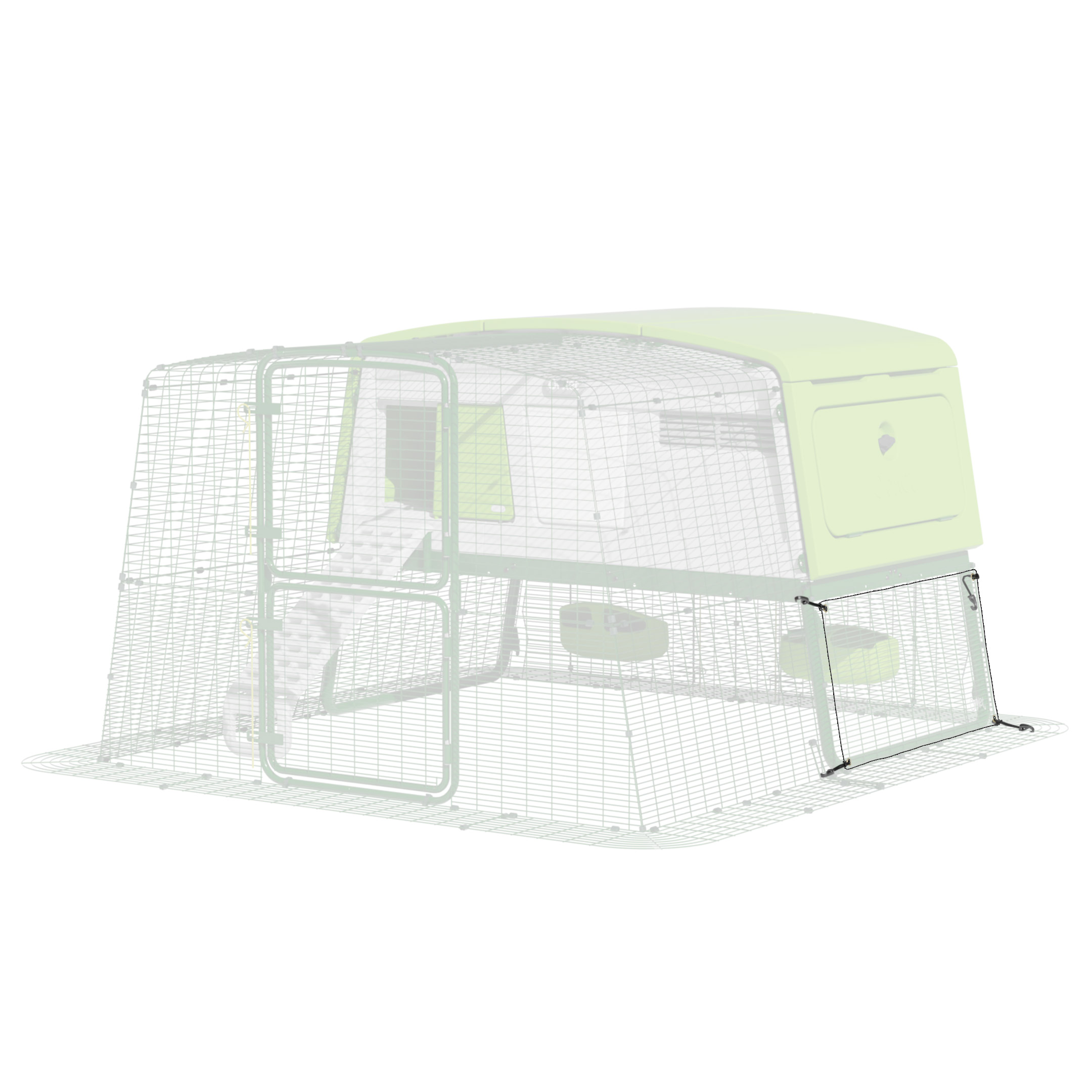Clear Cover for Eglu Pro - Wind | Omlet