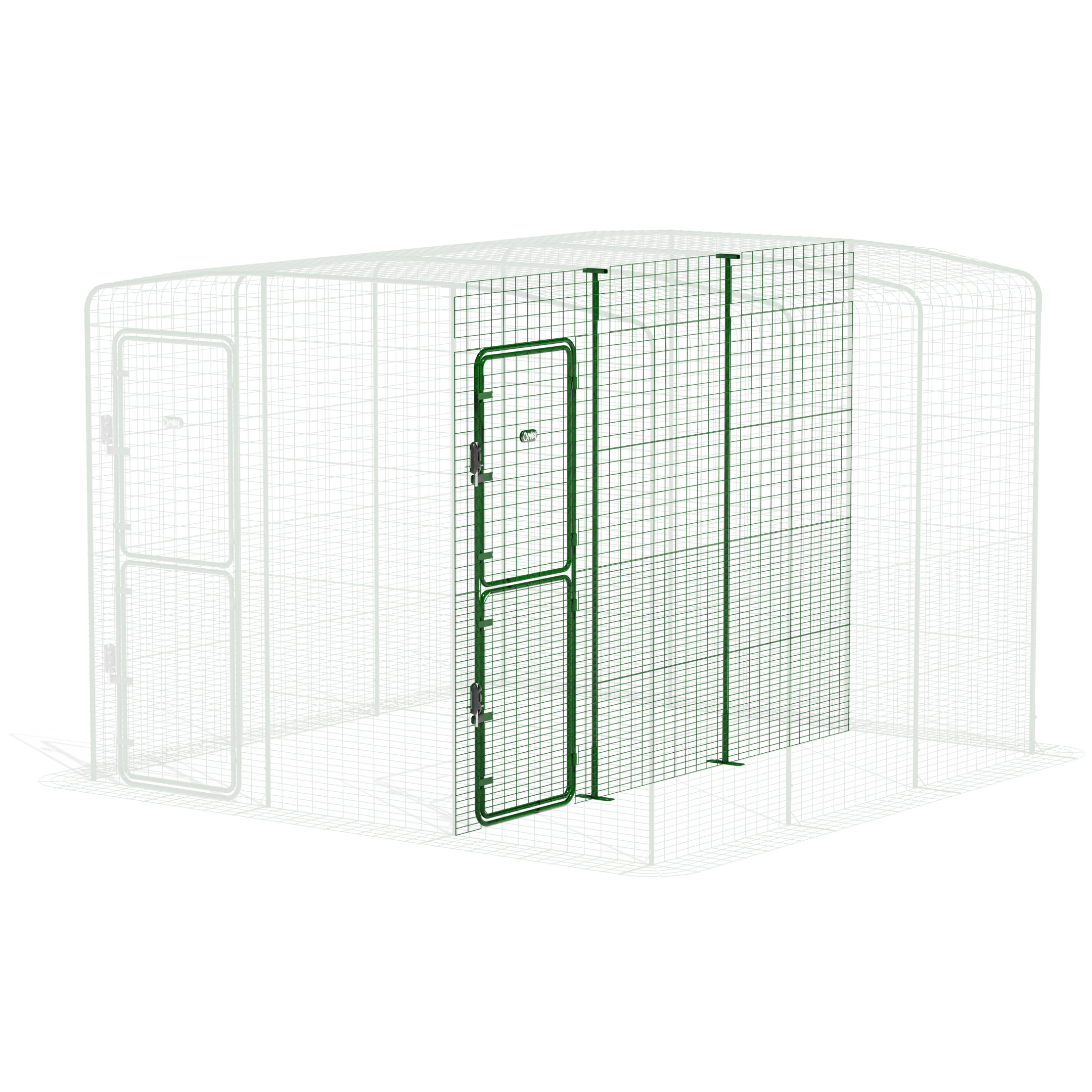 Outdoor Rabbit Run Partition High - 3 Panels | Omlet