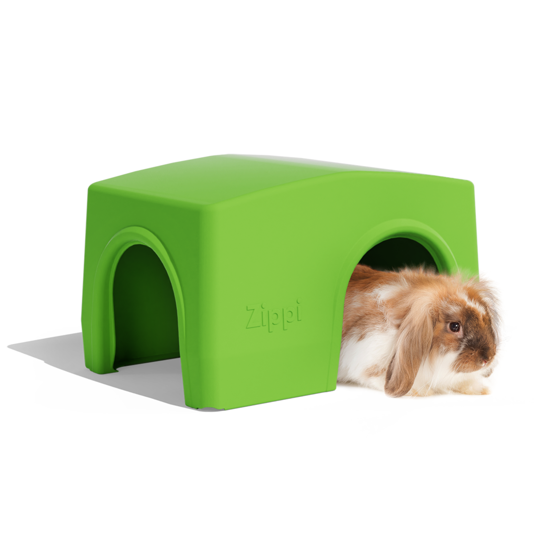 Zippi Rabbit Shelter - Green | Omlet