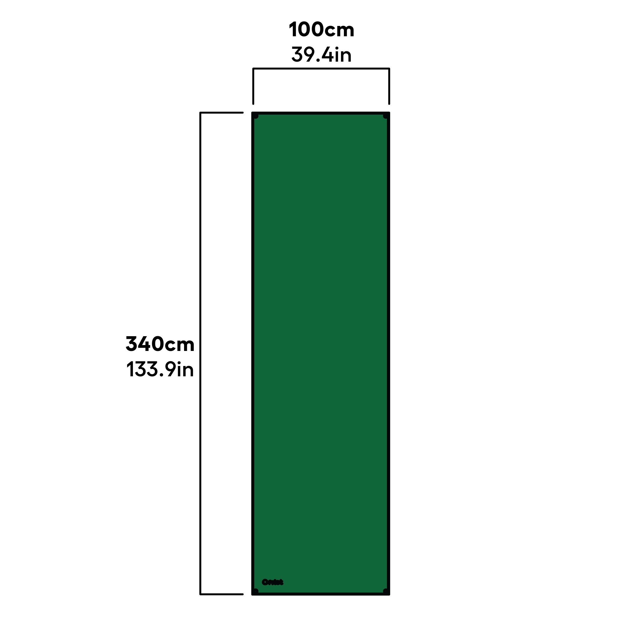 Heavy Duty Extension Cover with Gutter Edge for Eglu Pro - Full Run | Omlet